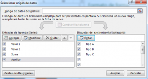 Crear un gráfico de columnas apiladas y agrupadas - Excel