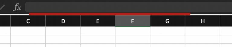Ampliar la barra de fórmulas - Excel y VBA